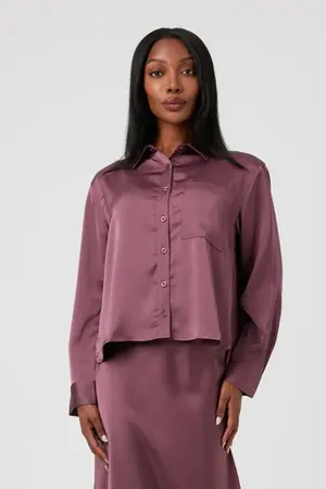 BY TESS COLLECTION Ella Blouse - Plum