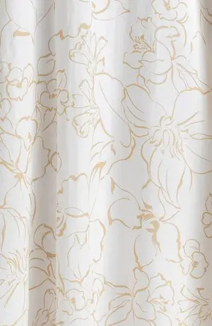 PIETRO BRUNELLI Floral Print Maternity Midi Skirt - White/brown
