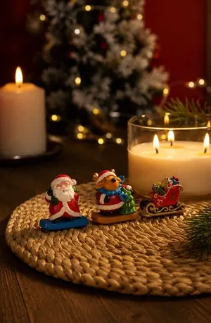 SOUTHLAKE GIFTS Christmas Candle Bowl