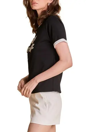 Endless Rose Beaded T-shirt