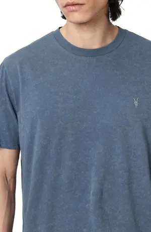 ALLSAINTS Saka T-shirt - Waved Blue