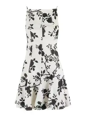 SELF-PORTRAIT Floral-print Mini Dress