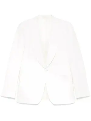 FURSAC Shawl-lapels Blazer - Ecru
