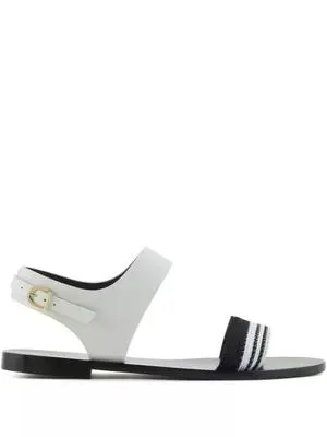 Giorgio Armani Stripe-detail Sandals