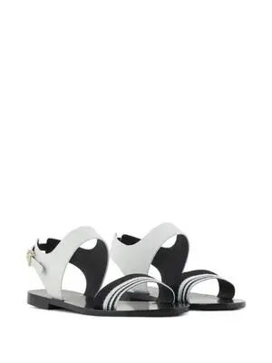 Giorgio Armani Stripe-detail Sandals