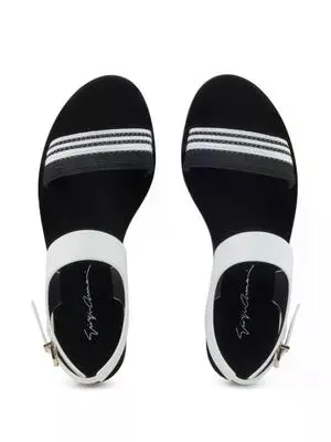 Giorgio Armani Stripe-detail Sandals