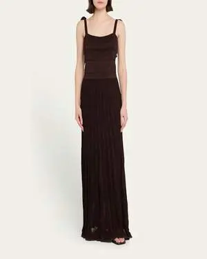 Zimmermann Lucky Metallic Maxi Dress