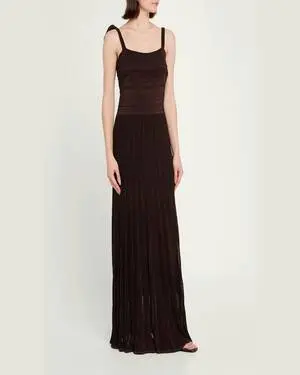 Zimmermann Lucky Metallic Maxi Dress