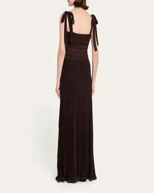 Zimmermann Lucky Metallic Maxi Dress
