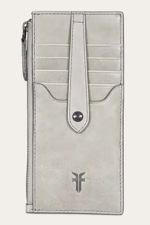 THE FRYE COMPANY Melissa Snap Card Wallet Red