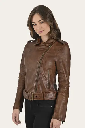 Frye Biker Jackets For Women