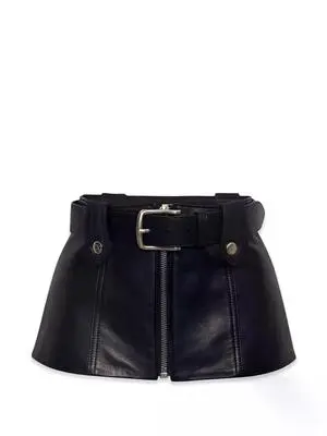 Adam Lippes Gael Skirt Belt - Black