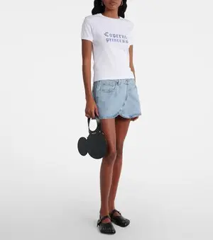 Coperni X Disney® Baby Mickey Leather Shoulder Bag