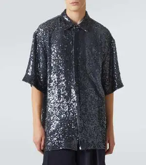 Dries Van Noten Sequined Shirt