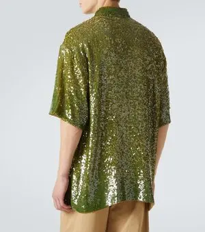 Dries Van Noten Sequined Shirt
