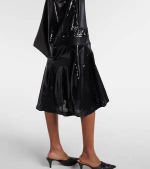 Junya Watanabe Sequined Midi Dress