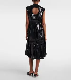 Junya Watanabe Sequined Midi Dress