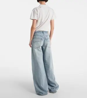 Balenciaga Baggy Wide-leg Jeans