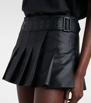 Junya Watanabe Pleated Miniskirt