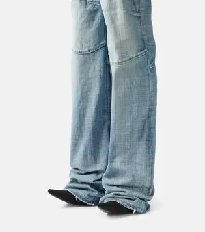 Balenciaga Flex 90 Denim Pantaboots