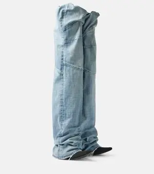 Balenciaga Flex 90 Denim Pantaboots