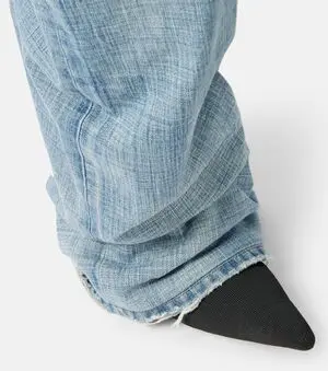 Balenciaga Flex 90 Denim Pantaboots