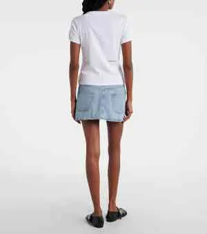 Coperni X Disney Princess Cotton Jersey T-shirt - White