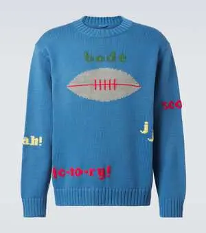 Bode Embroidered Sweaters For Men