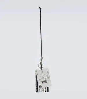 Balenciaga Train Ticket Keychain