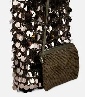 JW Anderson Sequined Mesh Tote Bag