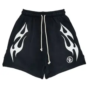 HELLSTAR Flame Shorts - Black