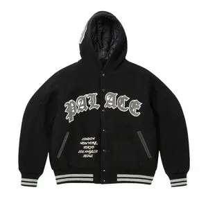 PALACE Hooded Varsity Jacket