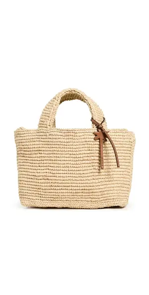 Manebí Sunset Mini Raffia Bag