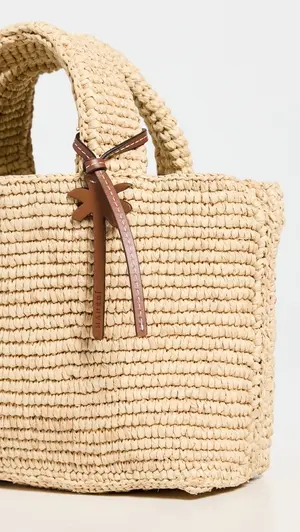 Manebí Sunset Mini Raffia Bag