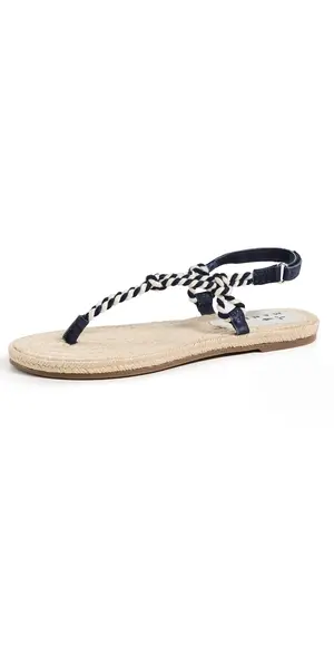 Manebí Rope Sandals - Navy/natural