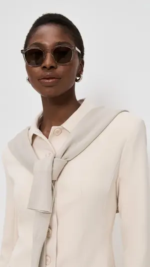 Saint Laurent Square Frame Sunglasses