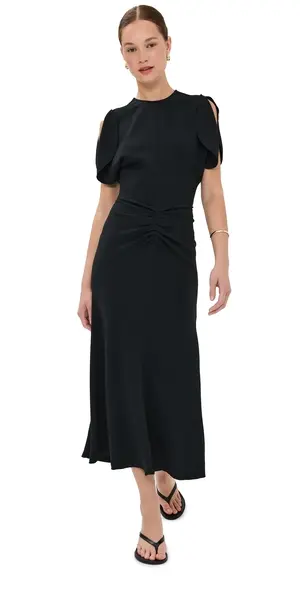 Victoria Beckham Crewneck Day Dresses