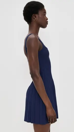 Staud Ellison Mini Dress - Navy