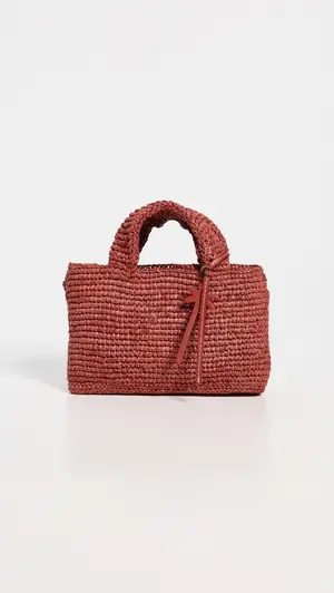 Manebí Micro Raffia Bag