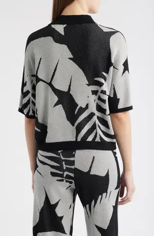 525 America Palm Tree Polo Sweater