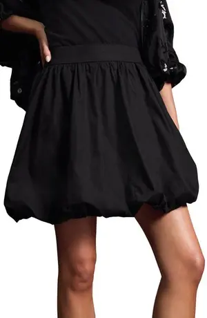 NEXT Puffball Mini Skirt - Black