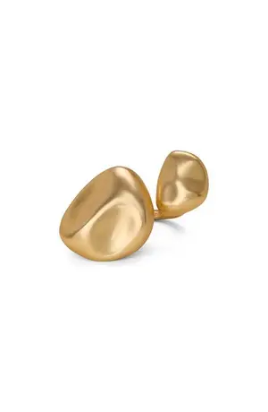 Cult Gaia Cleo Open Ring - Brushed Brass
