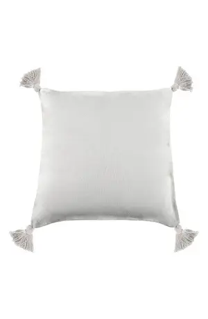 POM POM AT HOME Montauk Tassel Accent Pillow - White