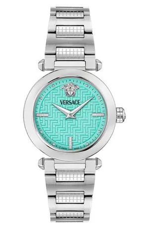 Versace Greek Bracelet Watch - Stainless Steel