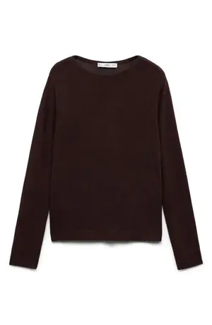 Mango Boat Neck Sweaters For Women