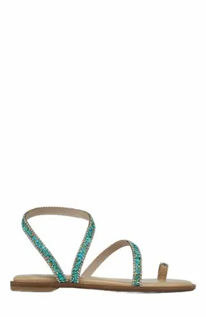 GRACE FOOTWEAR Positano Sandal - Brown