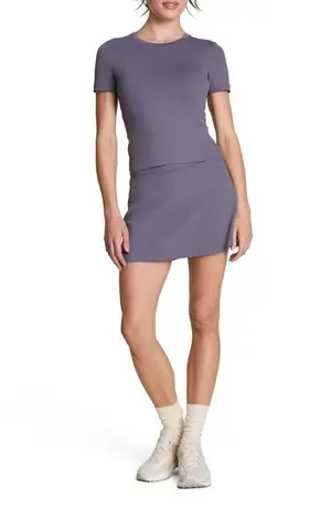 Spanx Bare Naked Fitted T-shirt - Orchid Ash