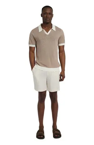 Onia Classic Pull On Linen Short - Oat