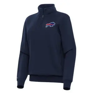 ANTIGUA Buffalo Bills Victory Quarter-zip Top - Navy