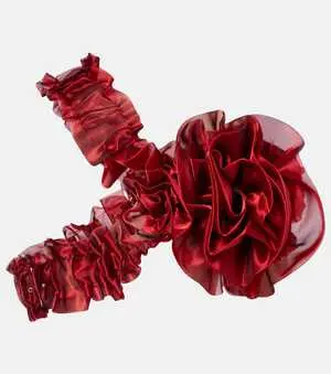 Noir Kei Ninomiya Ruffled Top - Red